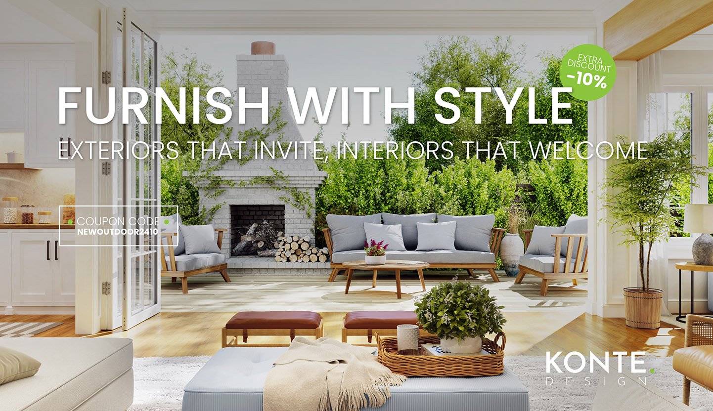 Konte Design | Interior and exterior furnishings, design excellence
