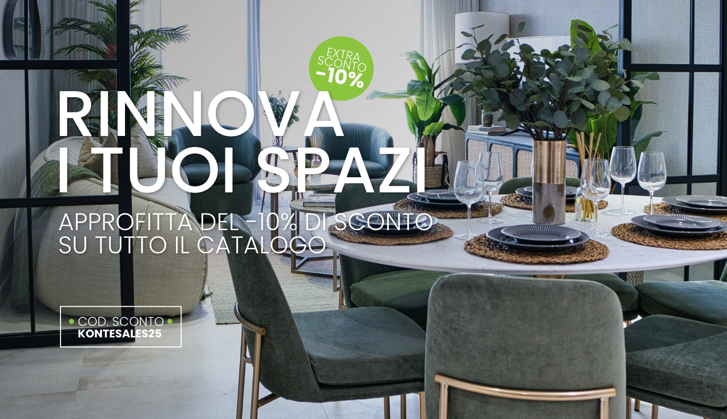 Konte Design | Arredamento interni e esterni, eccellenze del design